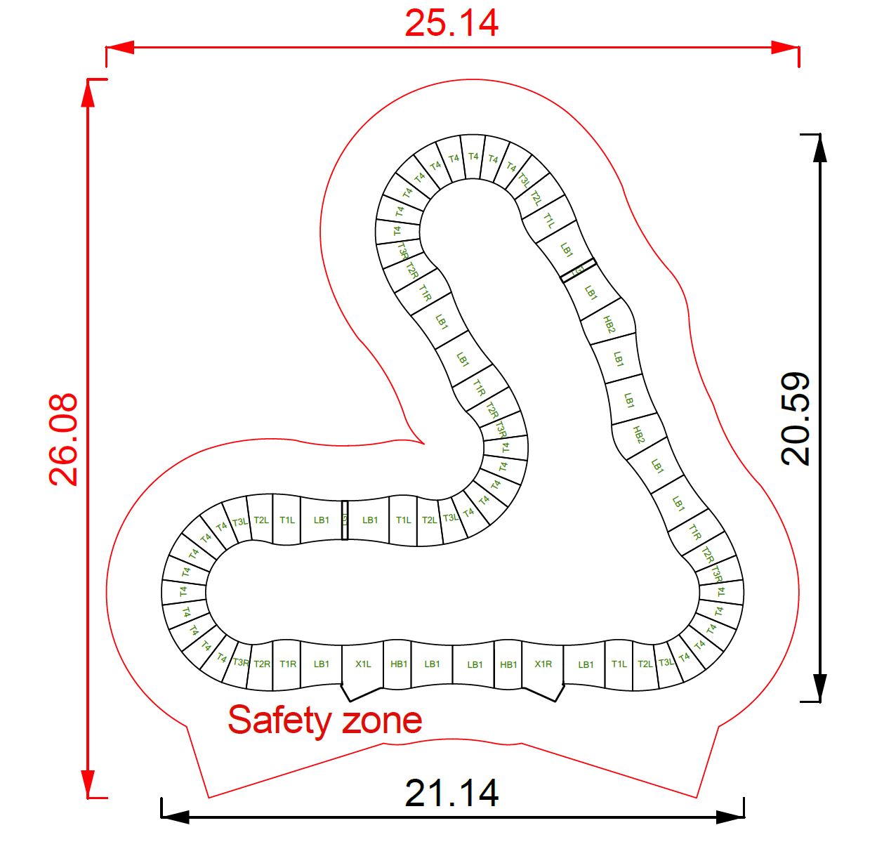 URBAN BLAZER - Modular Pump Track - PARKITECT®