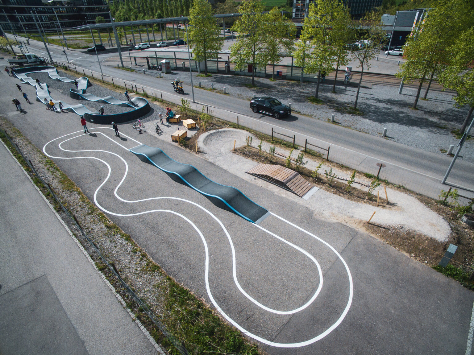 The urban trend for every city - Modular Pumptrack - PARKITECT®