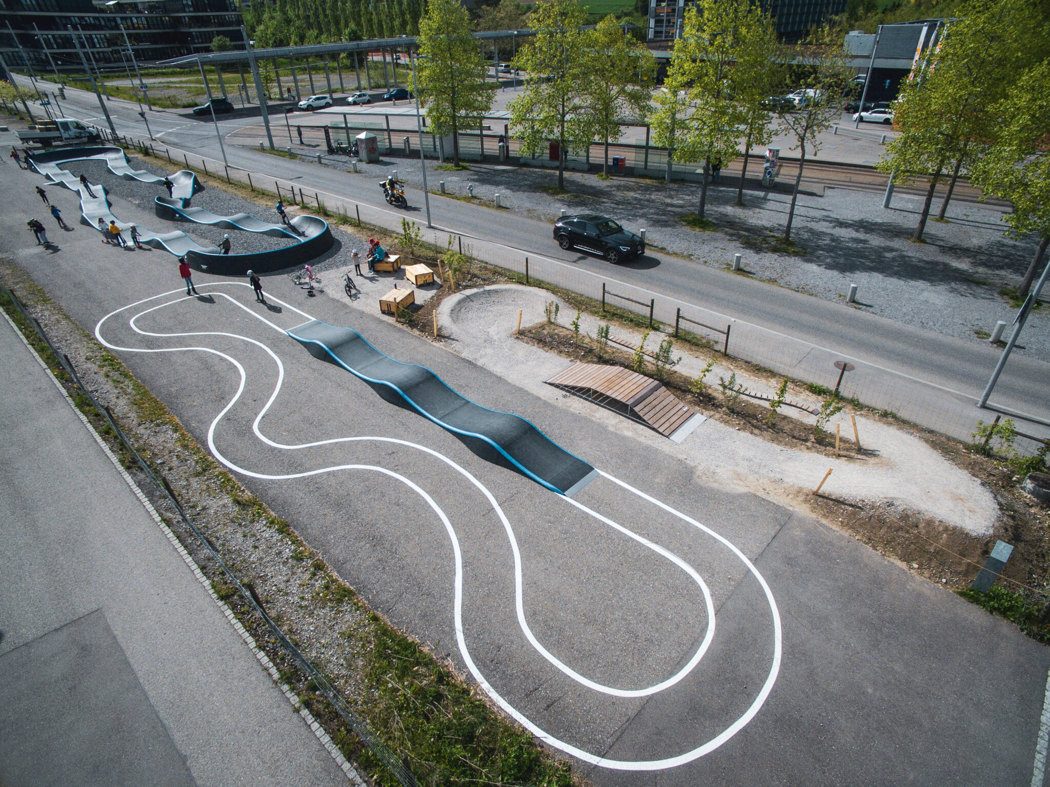 The urban trend for every city - Modular Pumptrack - PARKITECT®
