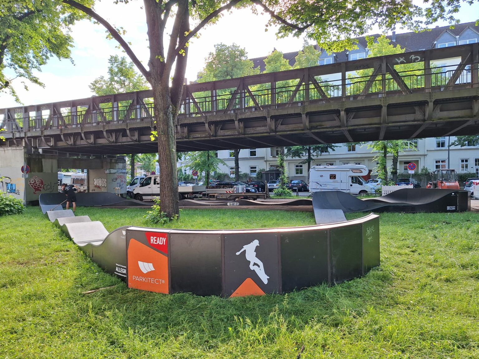 The urban trend for every city - Modular Pumptrack - PARKITECT®